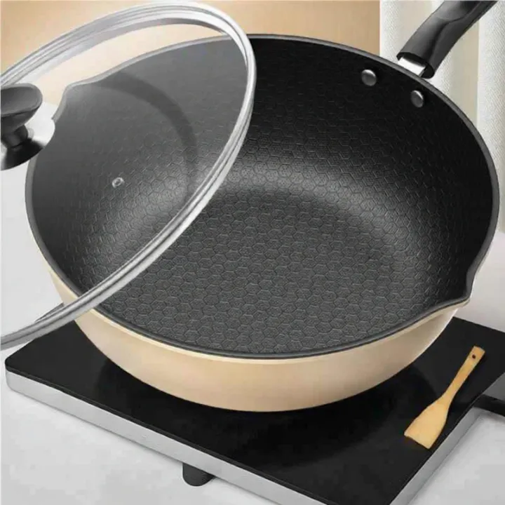 Besee | กระทะเหล็กหล่อไม่ติดกระทะ | Lazada.co.th