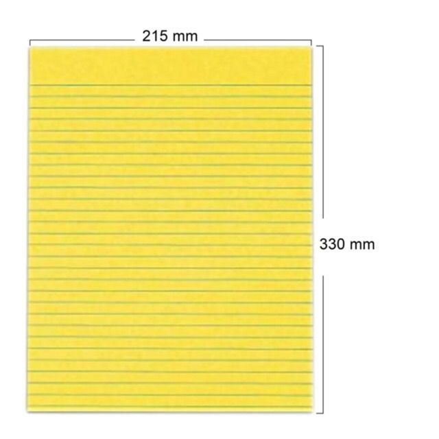 Yellow pad 10pad (1package) | Lazada PH
