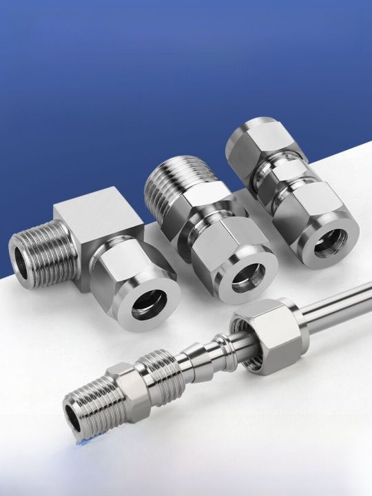 304 สแตนเลสสตีลเชื่อมต่ออย่างรวดเร็วข้อต่อท่อข้อศอก Direct Pass ...