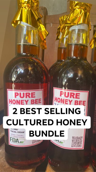 2 Best Selling Cultured Honey 750 Ml Bundle Lazada Ph