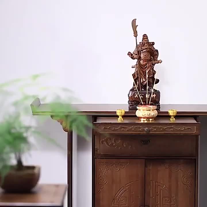 Entrance Table Buddha Altar Cabinet Shrine Cabinet Console Table Prayer ...