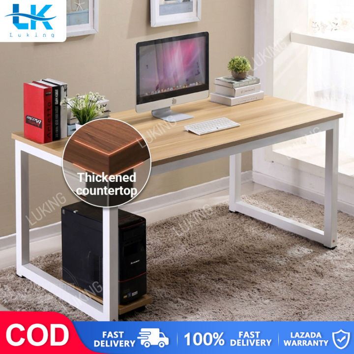 Luking Multi-Function Computer Desktop Desk, Household Office Desk ...
