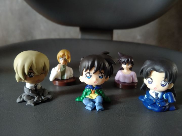 Authentic Detective Conan Chibi Set of 5 | Lazada PH