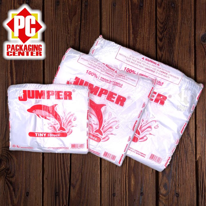 Jumper Clear Sando Bag [100pcs] per pack, COD Nationwide! (Pc Packaging ...