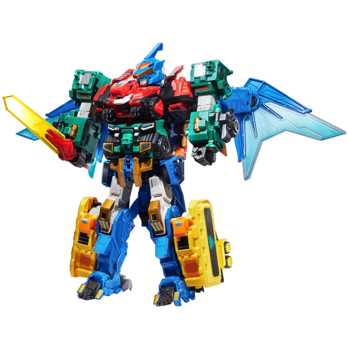 AULDEY | Robot Biến Hình 5-trong-1 Quantum Team Dinosaur Guardian ...