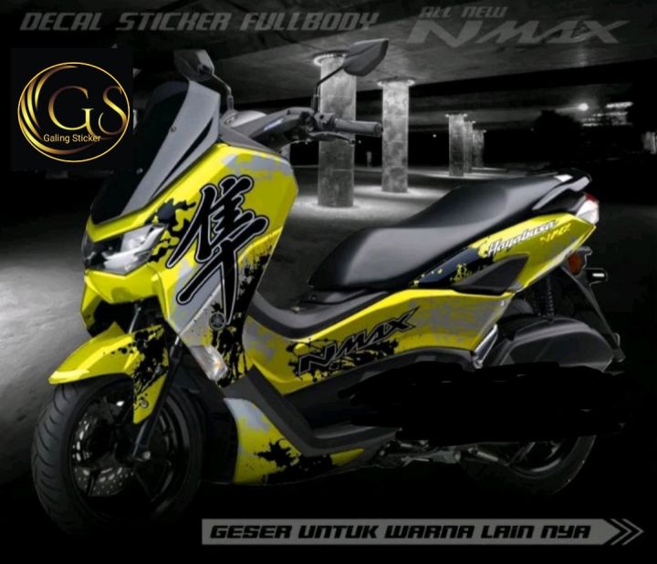 stiker decal nmax new 2023 full body motif hayabusa | Lazada Indonesia