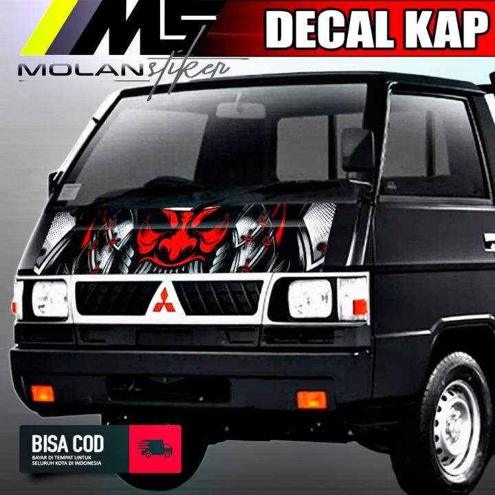 Decal Sticker Striping Variasi Kap/Kabin L300 Pickup - Decal Kabin ...