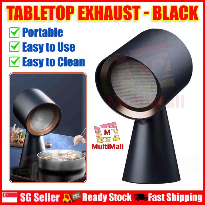 Mini Hood Desktop Range Hood for BBQ Party Barbecue Hot Pot odor ...