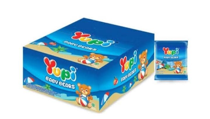 permen yupi baby bear 500 1x24pcs | Lazada Indonesia