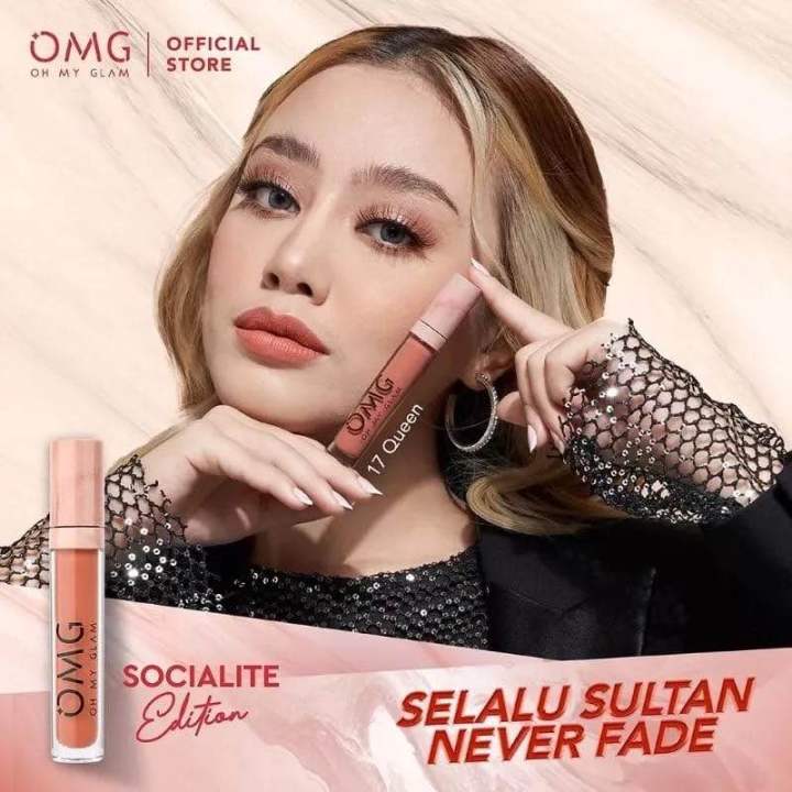 OMG LIPCREAM TERBARU || OMG Socialite Edition New Shade | Lazada Indonesia