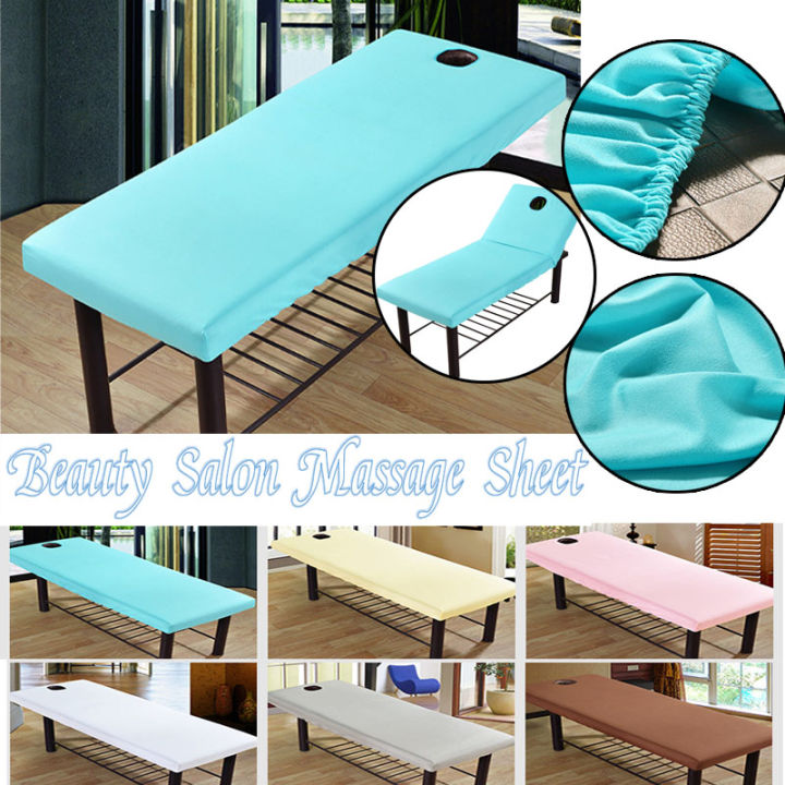 Beauty Salon Massage Sheet Body Skin SPA Soft Fabric BedSheet ...