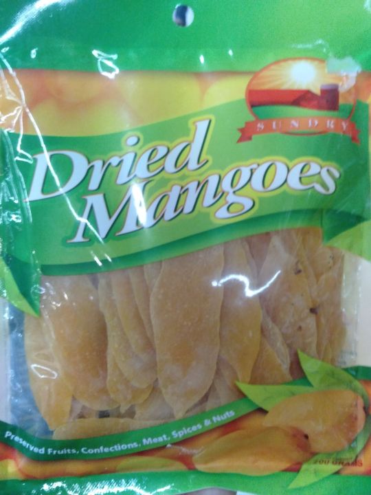 Sundry Dried Mangoes 200g. | Lazada PH