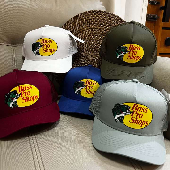 **ORIGINAL** BASS PRO SHOPS MESH TRUCKER CAP AUTHENTIC | Lazada PH