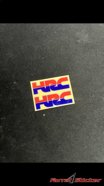 Stiker Honda sticker hrc kecil 4 cm x 1,5 cm | Lazada Indonesia