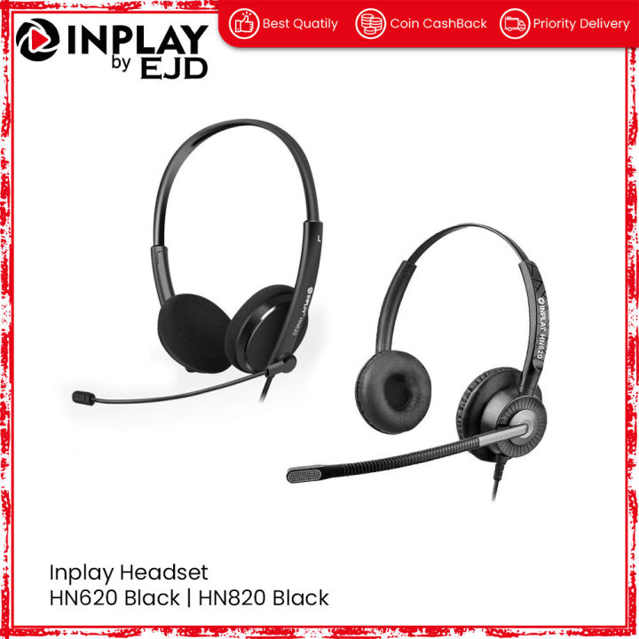 Inplay HN620 | HN820 Noise Cancelling Headset | Inplay by EJD | Lazada PH