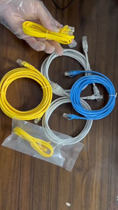 CAT5e/CAT6 RJ45 Ethernet Lan Network Patch Cable 1M 1.5M 2M 3M 5M 10M 15M 20M 30M High Speed ...