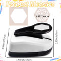 Paper cutter for crafts Hole Puncher Punches Tool Set 2 inch Square ...