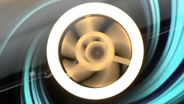 360° Win Fan light With Remote 45W Adjustable Timeable Ceiling Fan with ...