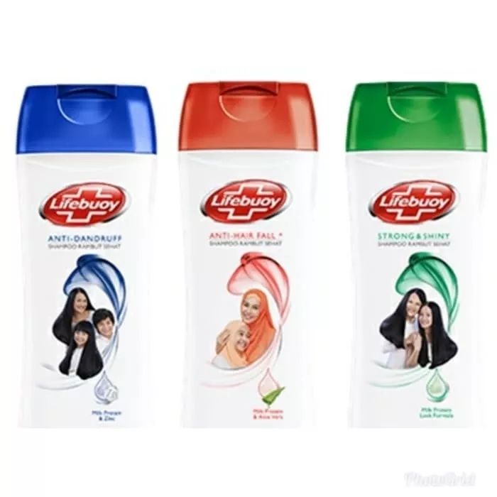 LIFEBUOY SHAMPOO 170ML/ ANTI DANDRUFF/ ANTI HAIRFALL/ SHINY AND STRONG ...