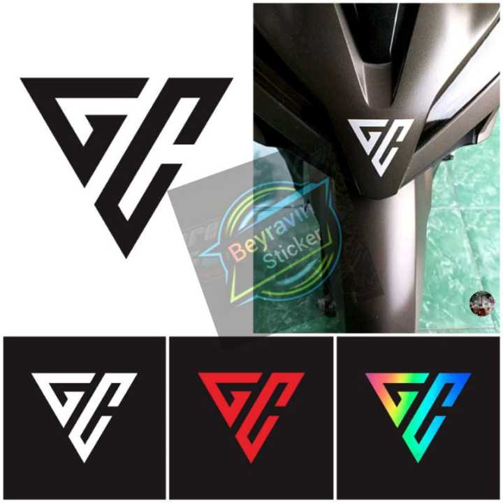 Stiker variasi body motor GC logo viral | Lazada Indonesia