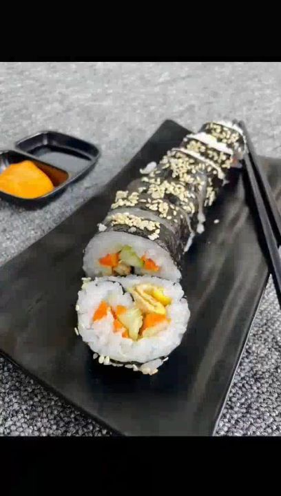 Paket Sushi Tokinori Lengkap 10 Nori + Penggulung + Kecap Asin + Saus ...