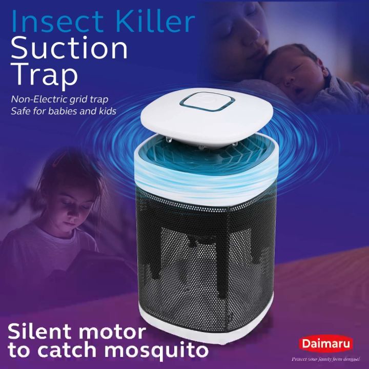 Daimaru Insect Suction Vacuum Trap: Silent Motor and Attractive LED ...