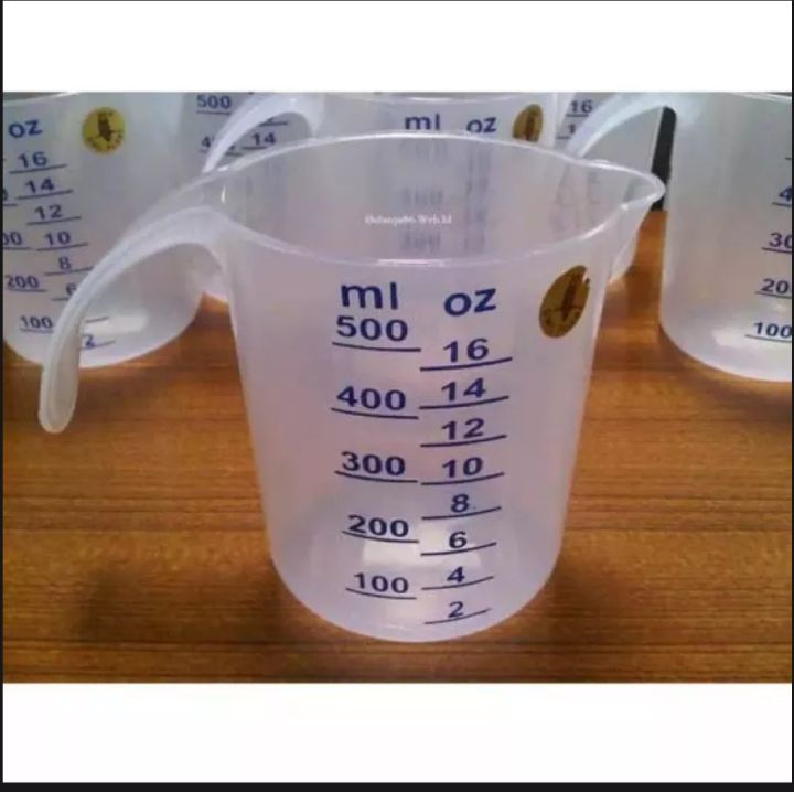 gelas takar/gelas ukur 500 ml, 1000 ml,1900 ml | Lazada Indonesia