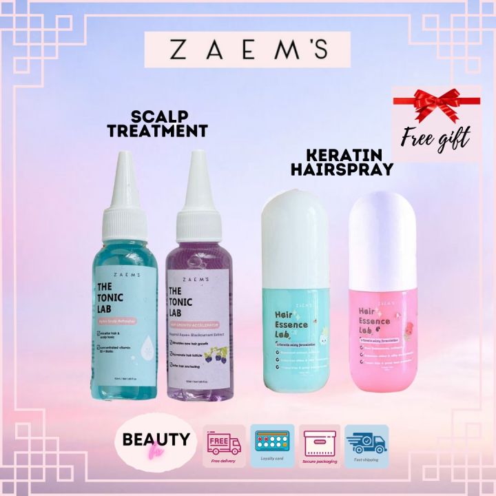 [FREE GIFT] ZAEM's The Tonic Lab Scalp Refresher 50ml | Lazada