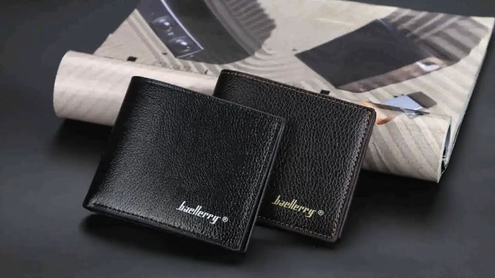 Pidget Wallet - CC CONCEPT Baellerry Men Short Wallet Bifold Man Card ...