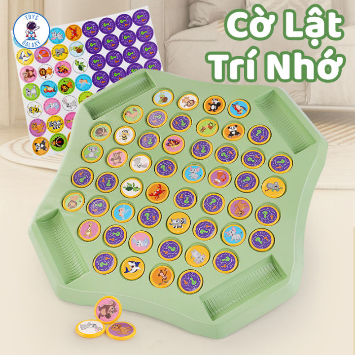 Đồ Chơi Cờ Lật Trí Nhớ Memory Game Cho Bé - Boardgame Rèn Luyện Trí Tuệ ...