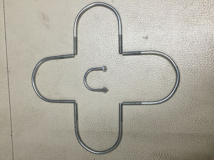 Galvanized U-Shaped Clamp Standard National U-Shaped Tube Clip U-Shaped ...