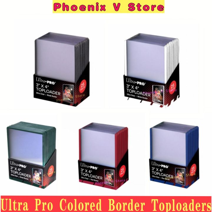 🔥‼️ORIGINAL‼️🔥 Ultra Pro Ultrapro Colored Border Toploaders 35PT ...
