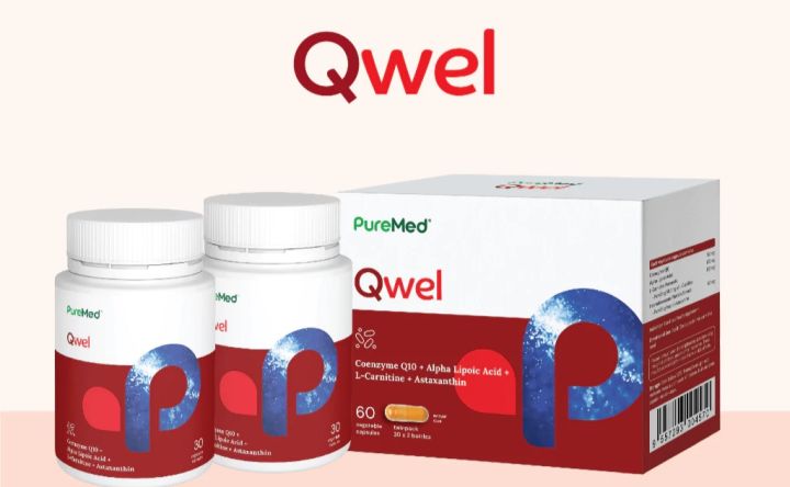 New Packaging PureMed Qwel (30/60 Vegecapsules) | Lazada