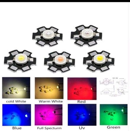 Led Hpl 1W + PCB Varian Warna | Lazada Indonesia