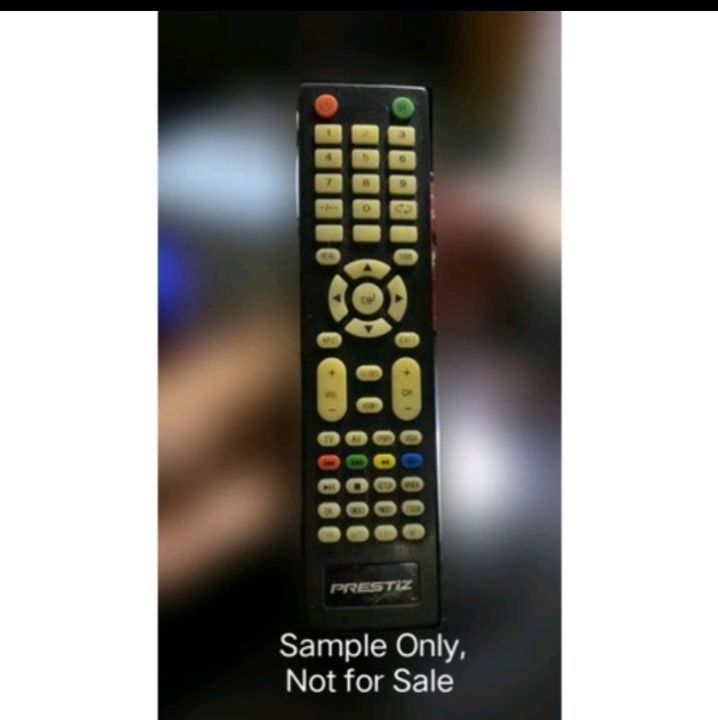Prestiz Remote - Replacement Remote for basic LED TV | Lazada PH