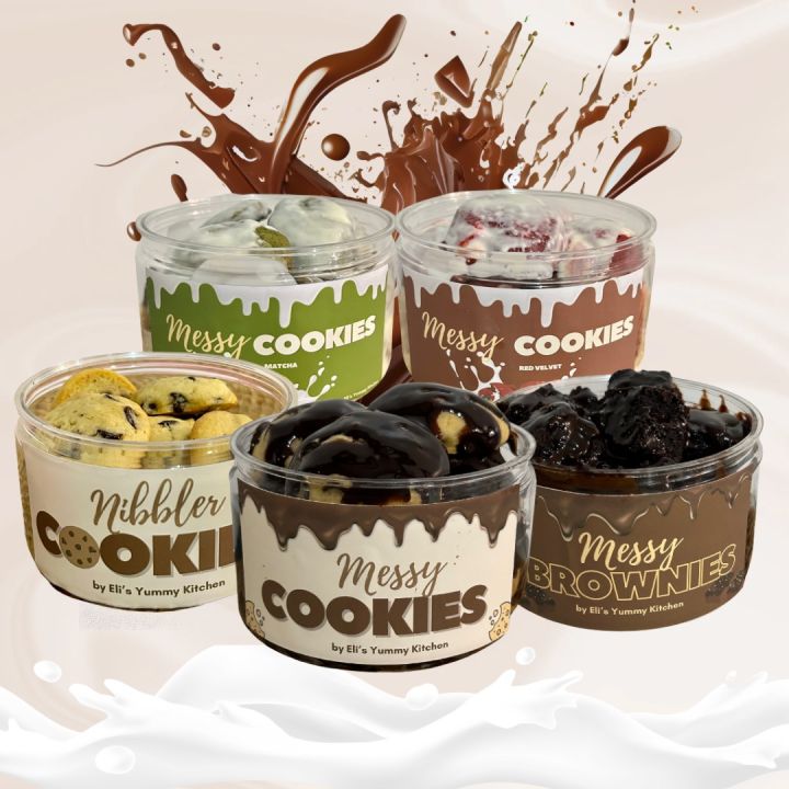 Messy Brownie Bites & Cookies Jar of 440ml | Eli’s Yummy Kitchen ...