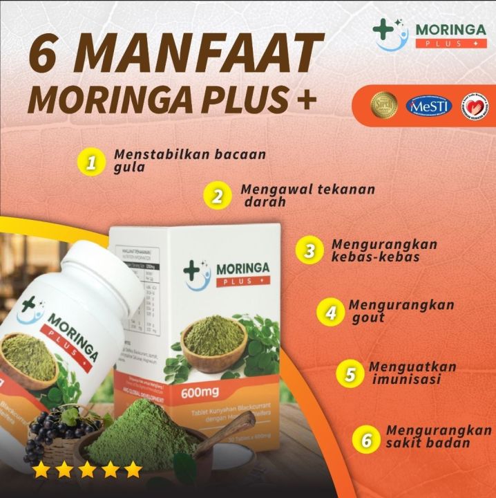 MORINGA PLUS (ORIGINAL HQ-Ready stock + free gift) -PENAWAR KENCING ...