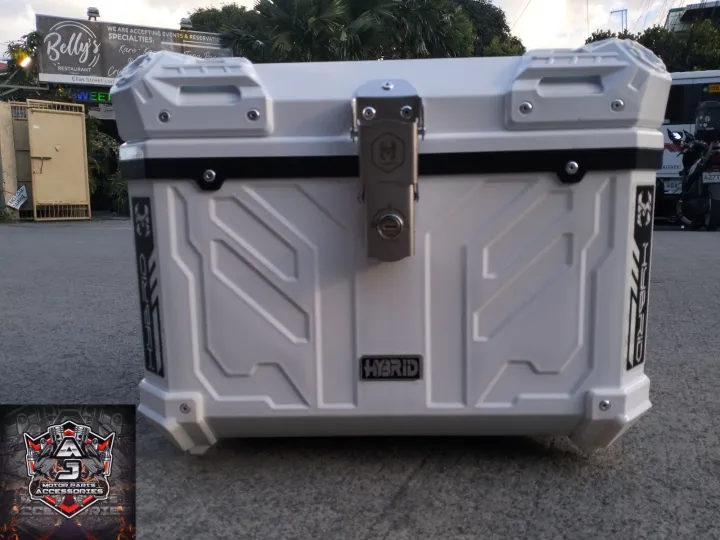HYBRID ABS HARD PLASTIC TOP BOX 45LITTERS & 55LITTERS NEW VERSION ...