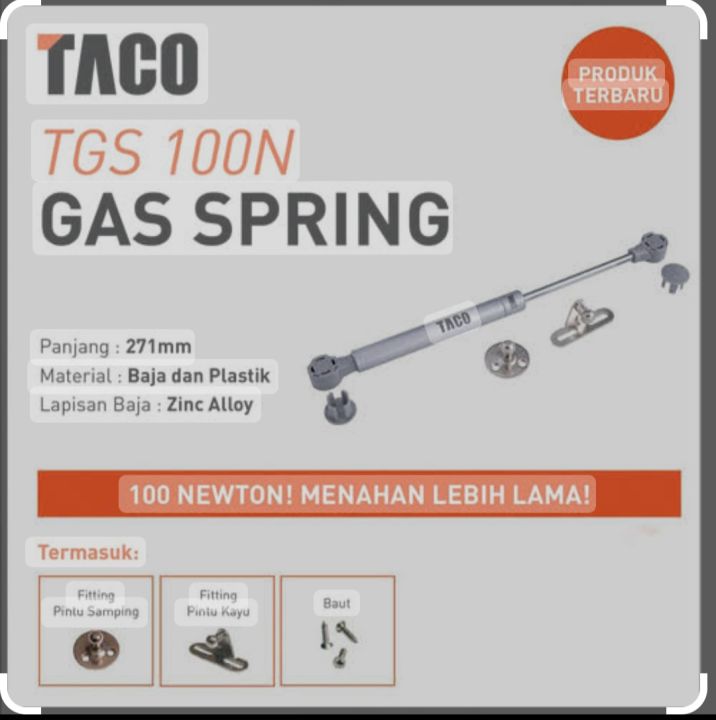 GAS SPRING 100 N hidrolik | Lazada Indonesia