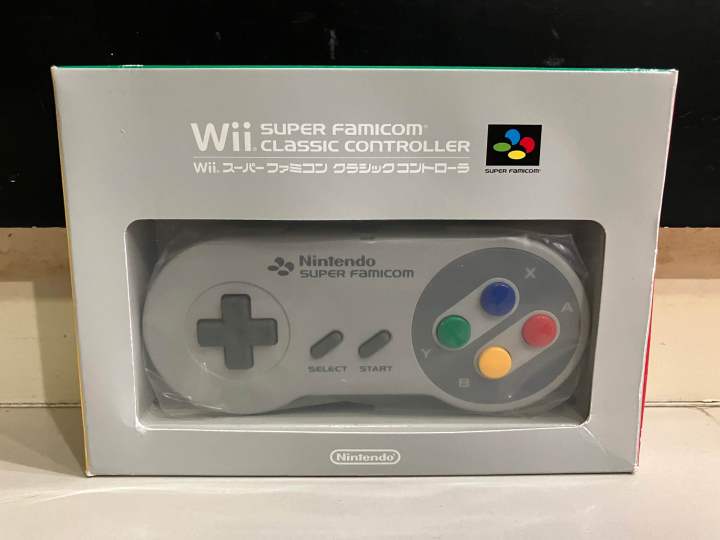 Wii: super famicom classic controller สภาพสวย สะสมสินค้าแท้ (JPN) | Lazada.co.th