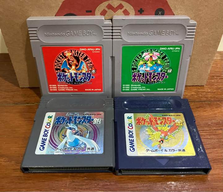 เกมตลับแท้ Pokemon Pocket Monsters Game Boy Original GameBoy | Lazada.co.th