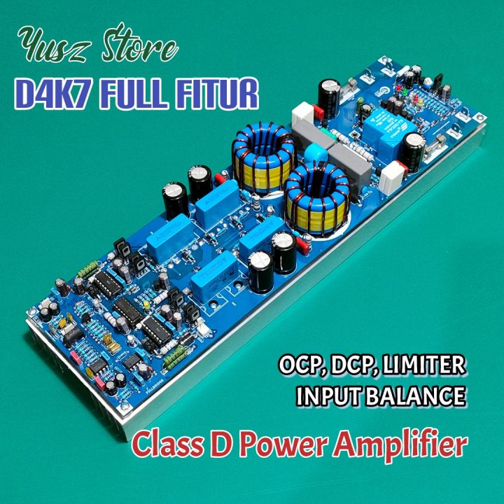 Kit Class D D4K7 Power amplifier Fullfitur 8 mosfet 4k7 | Lazada Indonesia