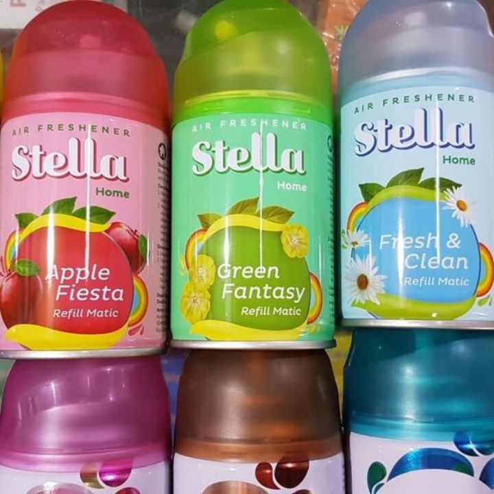 Stella Refill Matic Paket Ekonomis 2x225ml - Refill Stella Pengharum ...