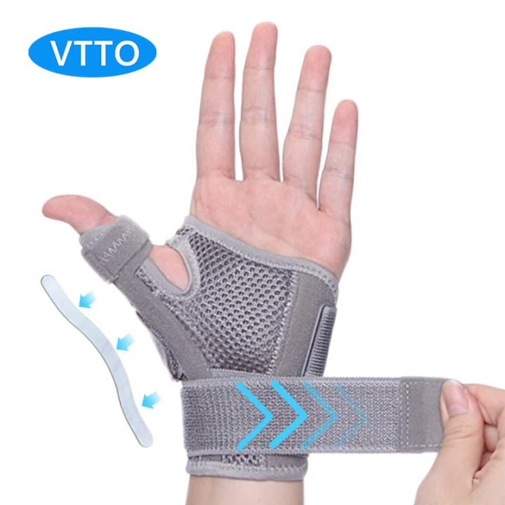 VTTO อุปกรณ์พยุงสายรัดนิ้วโป้งมือเครื่องยึดยืดหยุ่นสำหรับเอ็นกล้ามเนื้อ ...