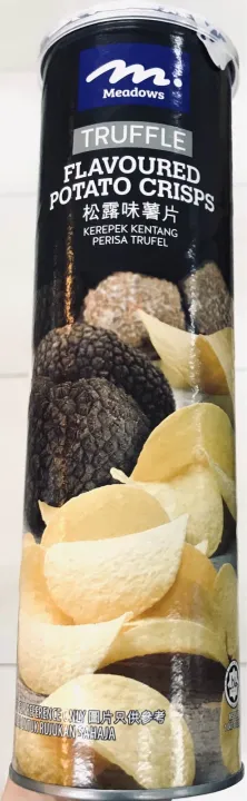 Meadows Truffle Flavoured Potato Crisps Chips 130g | Lazada PH