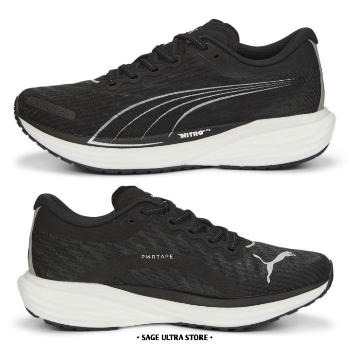 Sepatu Lari Road Running Puma Deviate Nitro 2 Carbon Plate Men Pria ...