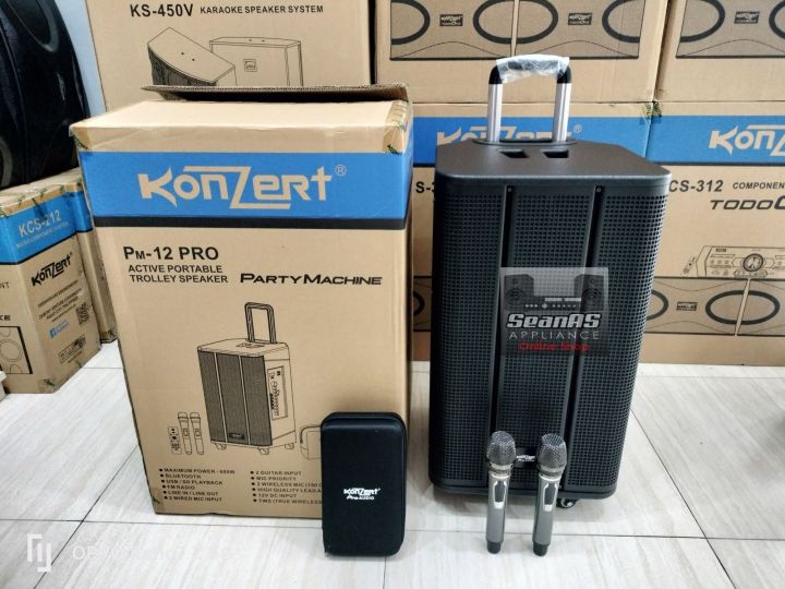 Original Konzert PM-12 PRO free 2 uhf Microphone | Lazada PH