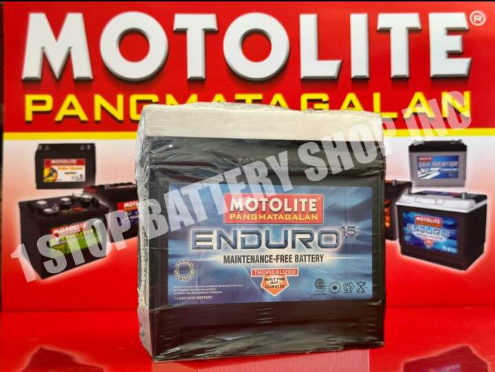 MOTOLITE 1SMF ENDURO Maintenance Free Car Battery 1SM D23L D23 NS50 ...
