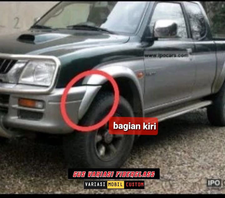 Over fender Strada L200 double cabin bagian bemper model ori SATUAN ...