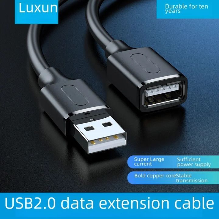 Usb 2.0 Extension Cable Male To Female For Laptop Keyboard Usb Flash ...
